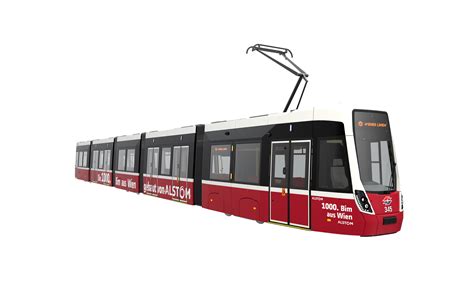 1000th Alstom Austria Tram From Vienna Alstom