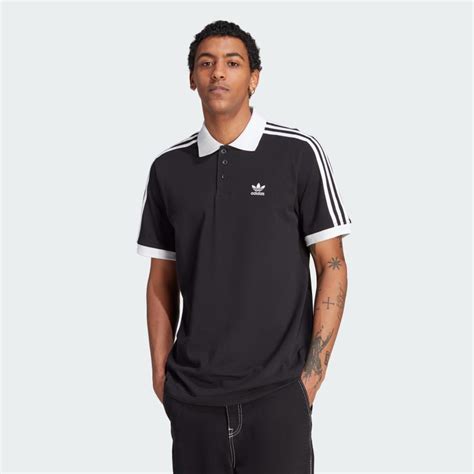 Adidas Adicolor Classics 3 Stripes Polo Shirt Black Adidas Deutschland