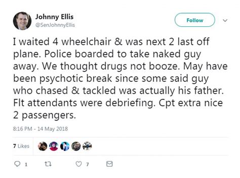 Naked Man Rampages The Aisles On An Alaska Airlines Flight Daily Mail