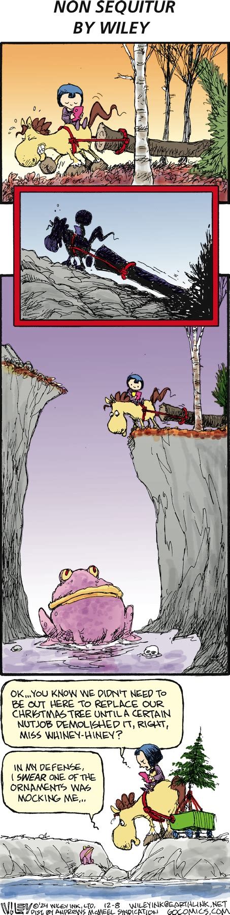 Today On Non Sequitur Comics By Wiley Miller Gocomics