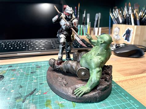 Goblin Slayer Vs Hobgoblin By Neko Figurines Resin 3d Printed R Goblinslayer