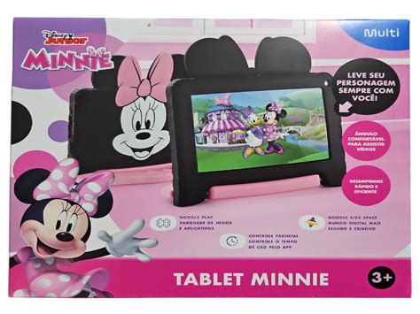 Tablet Infantil Multi 7 Polegadas 32gb Modelos Divertidos Minnie Mouse De Coração Shop