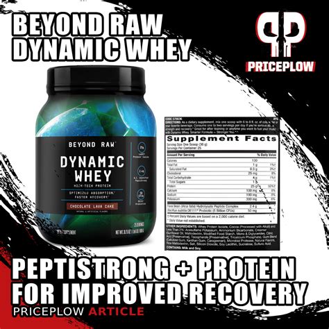 Beyond Raw Dynamic Whey With Peptistrong For Better Recovery