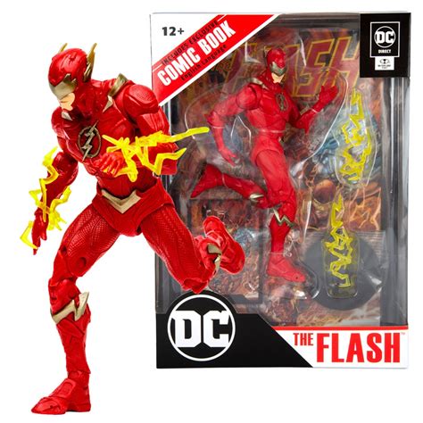 Mcfarlane Toys Dc Multiverse Comic The Flash Wave 2 The Flash Barry Allen Veli Store
