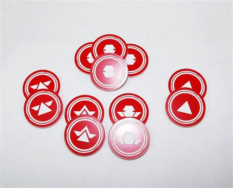 Star Wars Legion Command Acrylic Token Basic Set Etsy