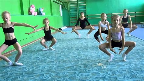 Художественная гимнастика Урок хореографии Youtube