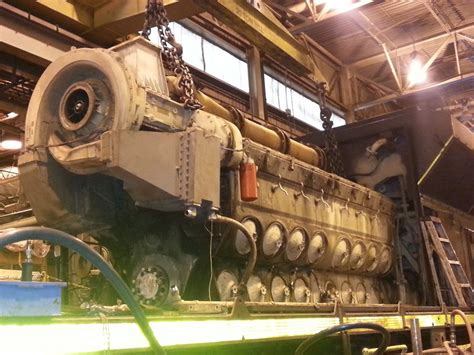 Industrial History Power Assemblies For Locomotive Diesel Engines
