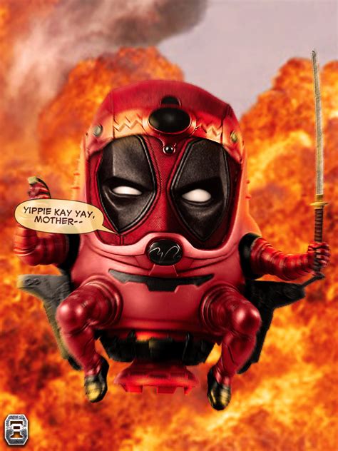 Modok Deadpool By Ocsanaart On Deviantart