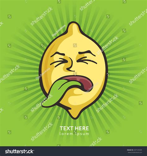 Sour Face Clipart Cartoon