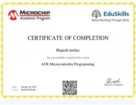Microchip Acadmic Course On Avr Microcontroller Programming Rupesh Mehra Posted On The Topic