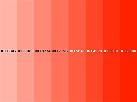 Washed Out Crimson Arazome Color Hex Ffb3a7