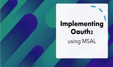 How To Implement Interactive Authentication Using Msal Dotnet Tdarchive