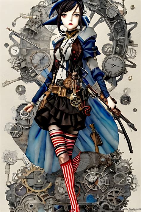 Steampunk Anime Girl Atelier Yuwaciaojp
