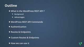 WORDPRESS REST API WORDPRESS REST API Pdf