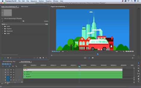An Introduction To Using Keyframes In Premiere Pro Film Editing Pro