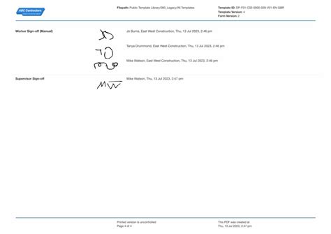 Risk Assessment Method Statement Rams Template Get It Free