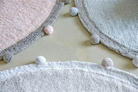 Buy Lorena Canal Washable Rug Bubbly Soft Pink At Tenlittletoes Qatar