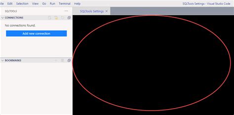 Can T Add New Connection Issue Mtxr Vscode Sqltools Github