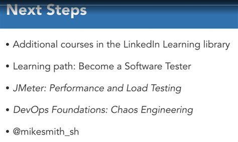 Linkedin Learning Software Testing Tools — My Notes And Review By