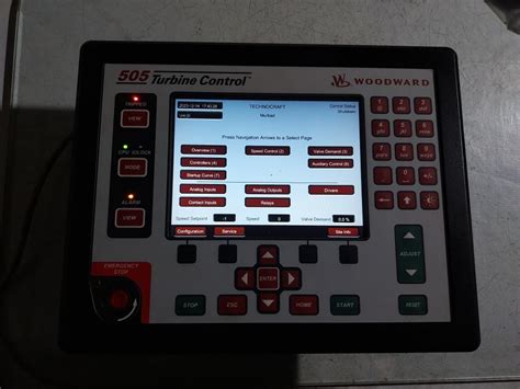 Woodward 505d Hv Std Turbine Control 8200 1301 Aeliya Marine Tech