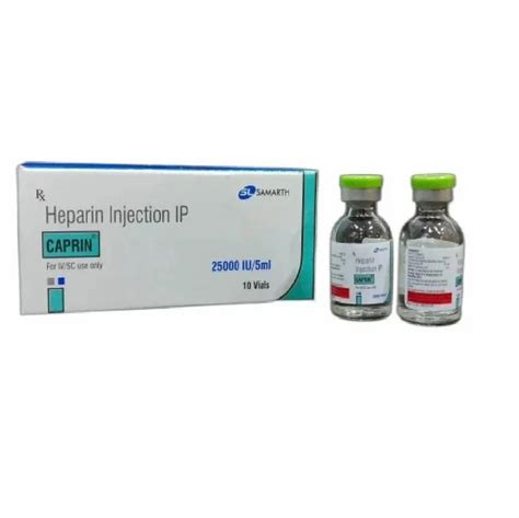 Heparin Injection Ip Strength 25000 Iu At ₹ 250 Piece In Nagpur Id
