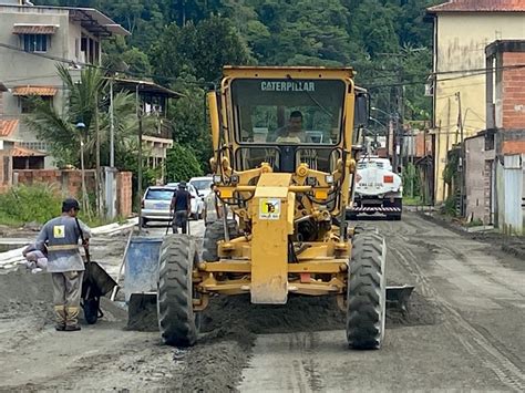 Prefeitura De Angra Inicia As Obras De Pavimentação Das Ruas