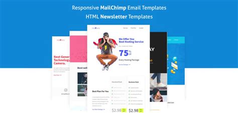 10 Responsive Mailchimp Email Templates Html Newsletter Templates