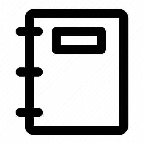 Notebook Book Note Notepad Education Document Icon Download On