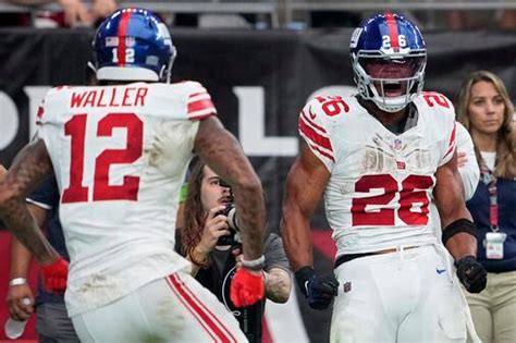 Saquon Barkley Could Miss The Giants Thursday Night Contest The