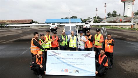 Pemprov DKI Pastikan Modifikasi Cuaca Berhasil Hujan Ekstrem Bisa Diminimalkan