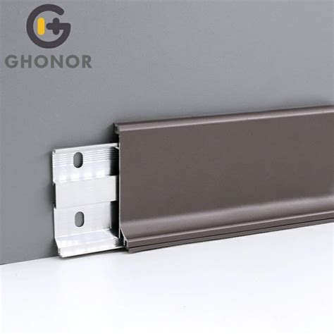 Aluminium Coved Skirting Ghonor Trims