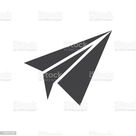 紙飛行機アイコンデザインベクター画像テンプレート おもちゃのベクターアート素材や画像を多数ご用意 おもちゃ かんな ひらめき