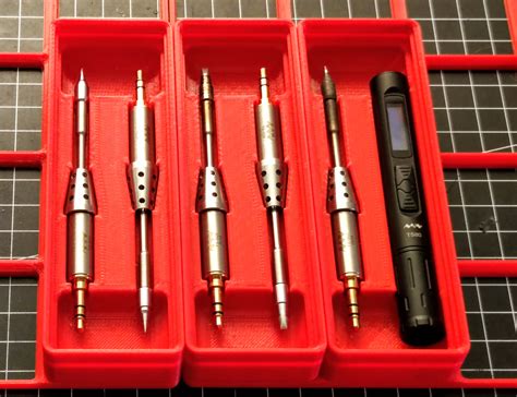 Gridfinity Ts80 Ts80p And Tip Holder Boxes By Daclasen Download Free Stl Model