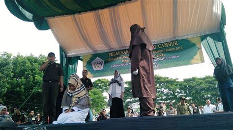 Indonesian Woman Rushed To Hospital After Being Lashed 100 Times For