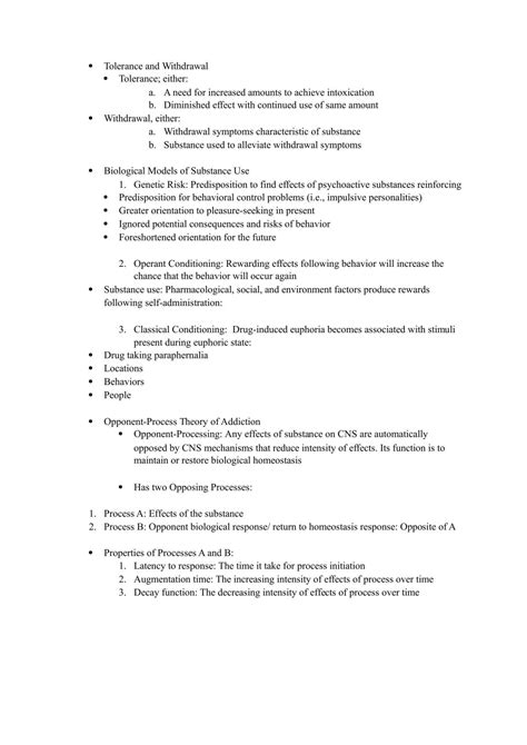 Behavior Disorders Final Notes Psyc 223 Behavior Disorders