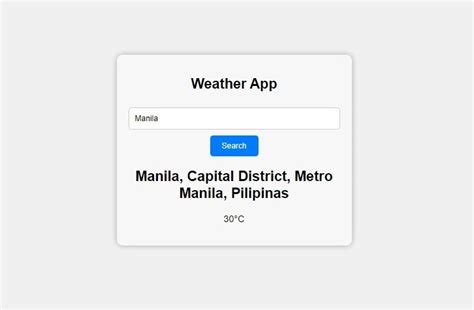 Building A Simple Open Source Weather App From Api Integration To Deployment Sourcecodester