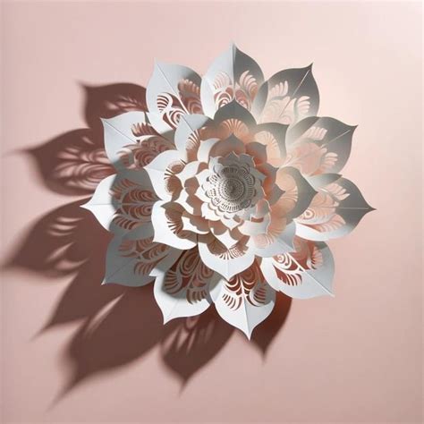 Tea Light Svg Glowforge Laser Cut File Paper Cut Art Paper Flowers