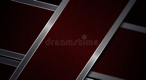 Abstract Burgundy Composition With The Texture Of Curtains With A Metal