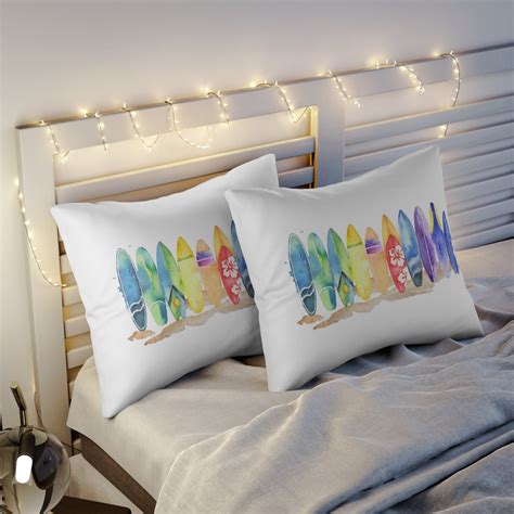 Beach Pillow Case Etsy