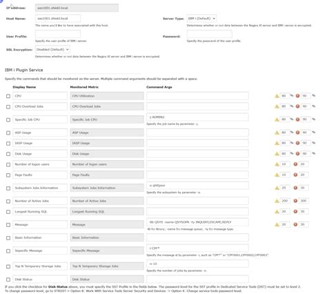 fix up the nagios xi wizard from ibm simply i
