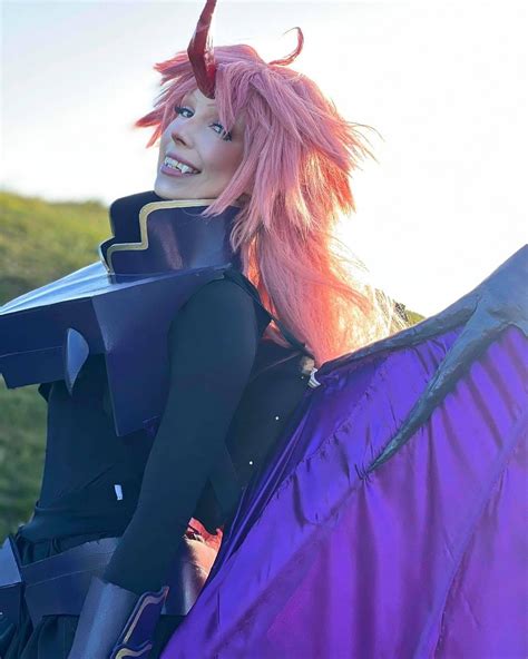 Milim Cosplay I Lost The One Contact Lens Because It Was So Windy