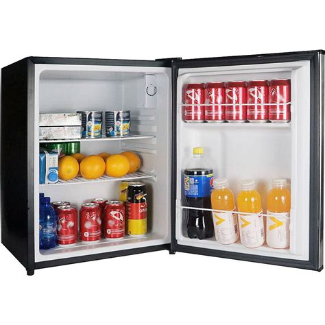 Best Buy Magic Chef 24 Cu Ft Mini Fridge Stainless Steel Mcar240se2