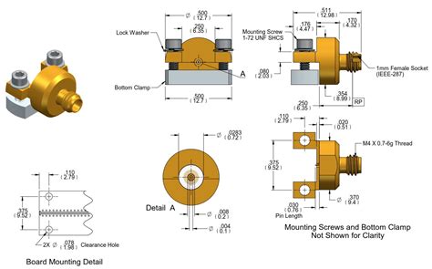 1 0mm Pcb边缘侧出免焊连接器 Fintest Techology 专注于互连产品和射频技术