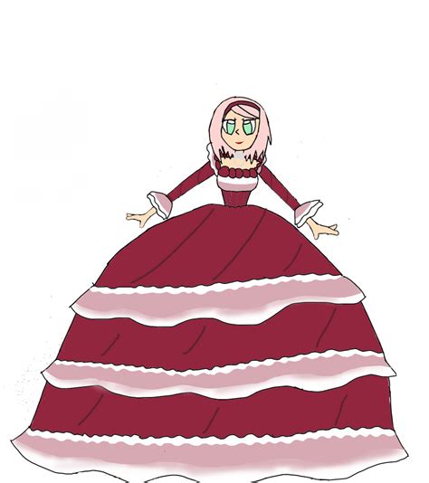 Sakura Haruno Ball Gown By Puffybridalprincess On Deviantart