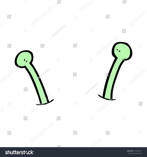 Cartoon Alien Antennae Stock Vector Royalty Free 170230121 Shutterstock