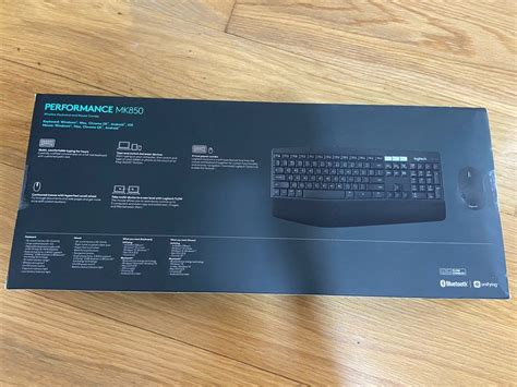 Logitech Keyboard MK850 Computers Tech Parts Accessories Computer Keyboard On Carousell