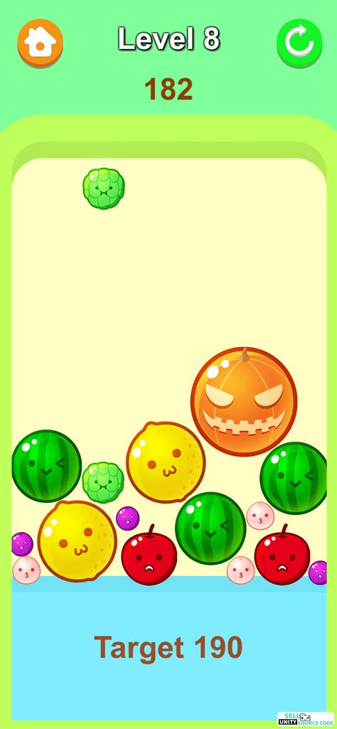 Watermelon Merge Game Sell Unity Code