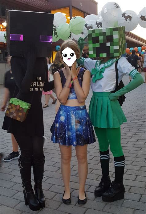 I Found A Enderwoman And A Creeper Girl By Televicat On Deviantart