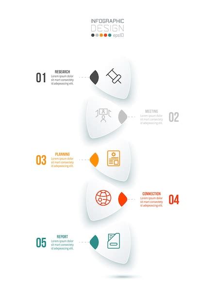 Premium Vector Infographic Template Business Concept With Diagram