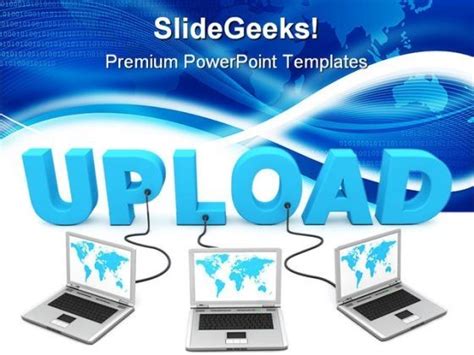 Upload Computer Network PowerPoint Templates And PowerPoint Backgrounds
